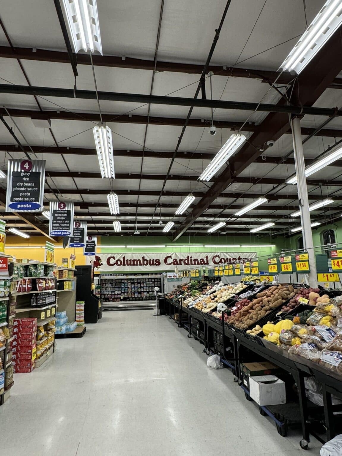 Grocery Store Insulation Facing Replacement - Metal Guard